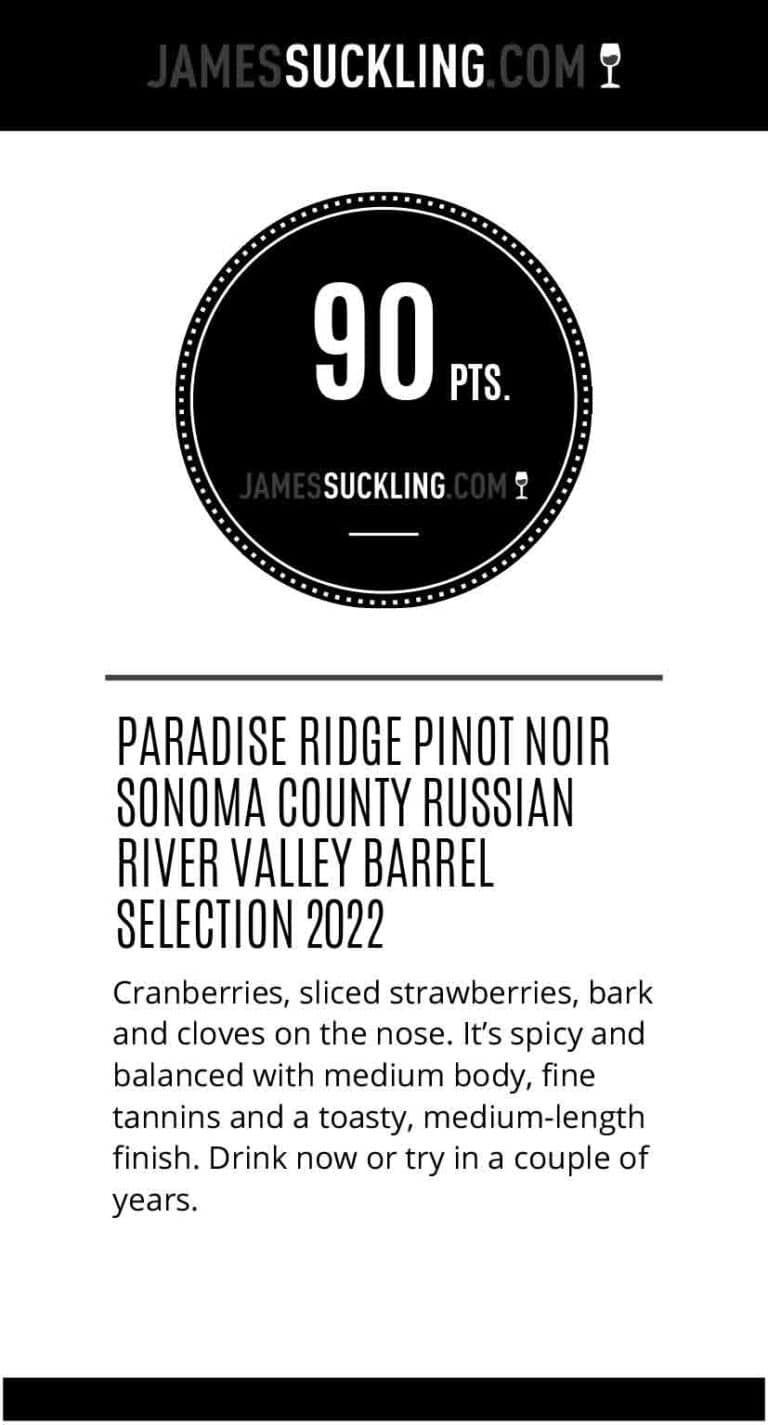 Press - Paradise Ridge Winery